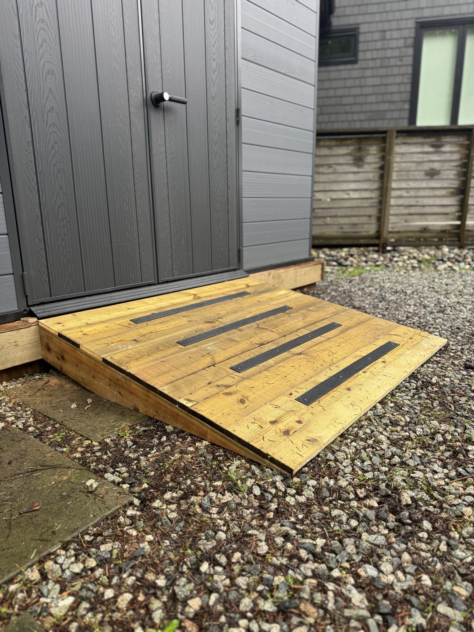 How to Build a Pressure Treated Platform and Assemble a Shed With A ...